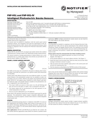 Notifier FSP-951 and FSP-951-IV Installation Manual (2017) | FACP Manuals